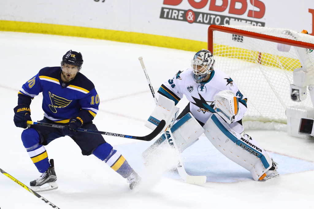 Blues Ink Scottie Upshall To One-Year Deal