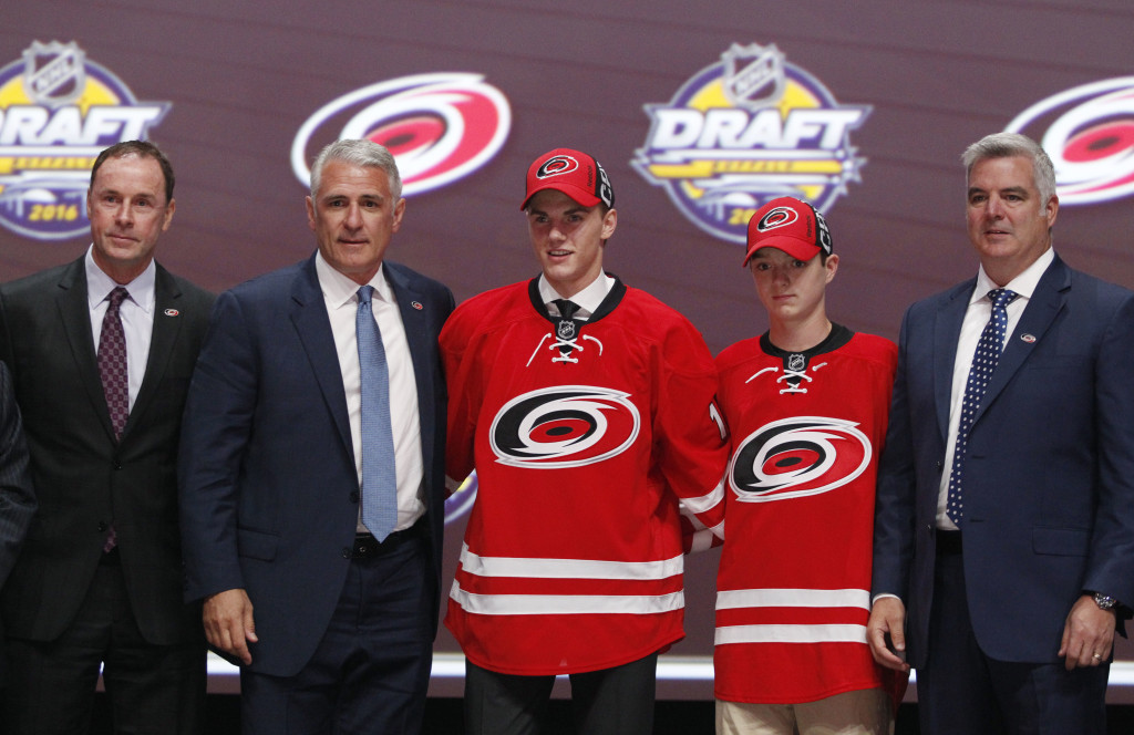 Hurricanes Sign First Rounders Bean And Gauthier