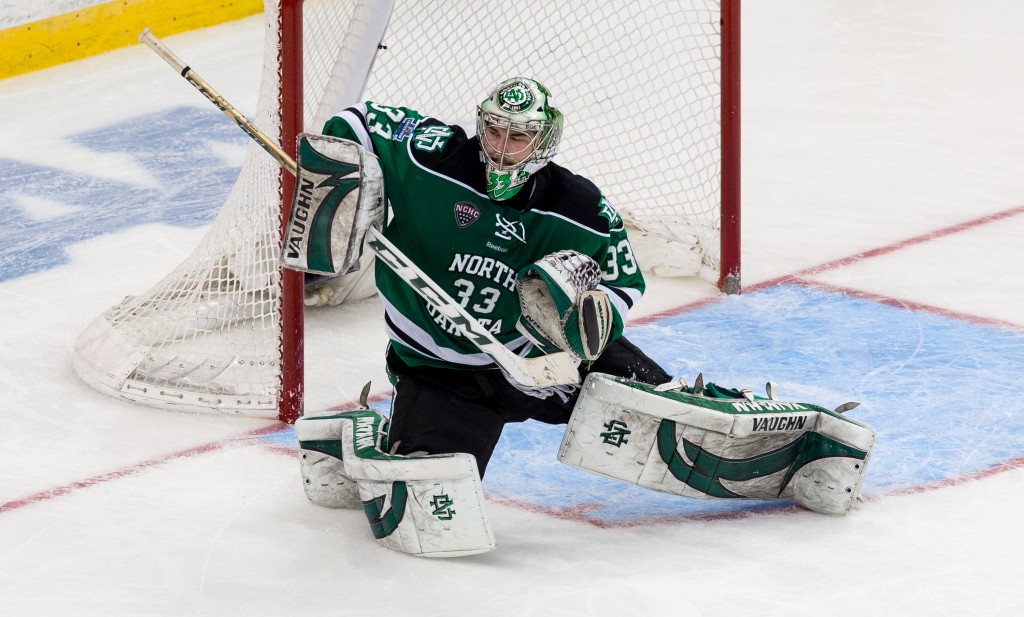 Goaltender Cameron Rowe Commits To North Dakota