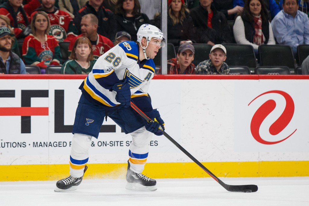 Winnipeg Jets Acquire Paul Stastny From St. Louis Blues