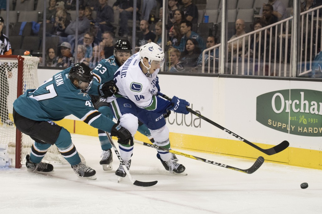 San Jose Sharks Recall Joakim Ryan From AHL