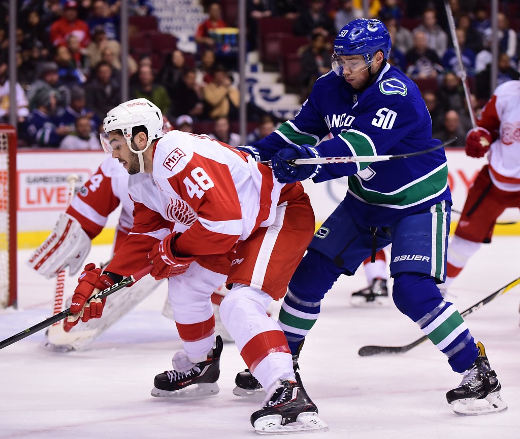 Detroit Sends Sproul To Rangers For Puempel