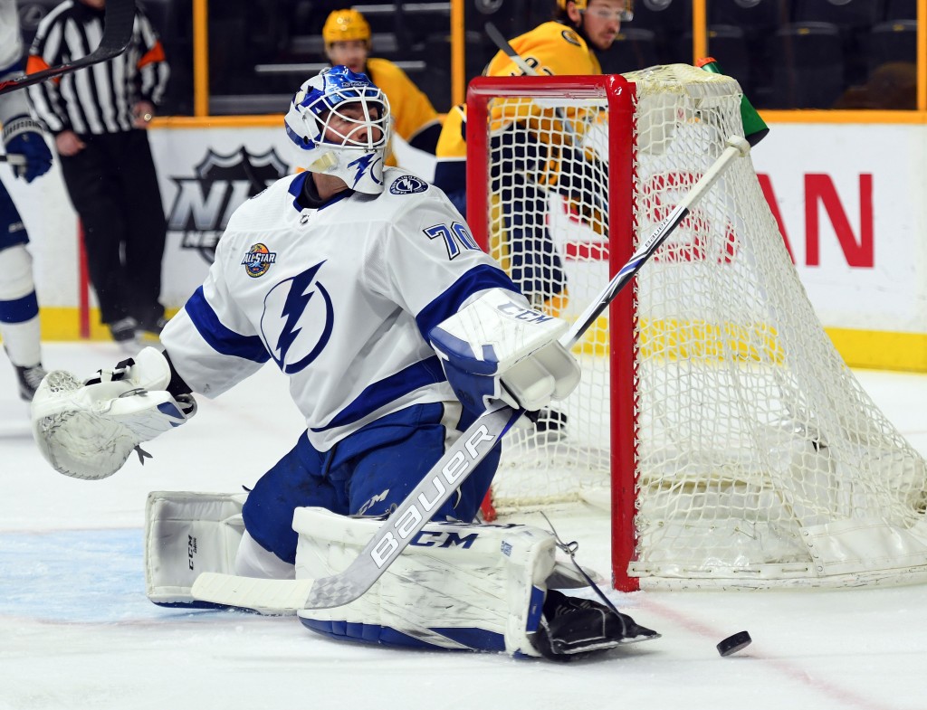 Louis Domingue Signs Two-Year Contract With Tampa Bay Lightning