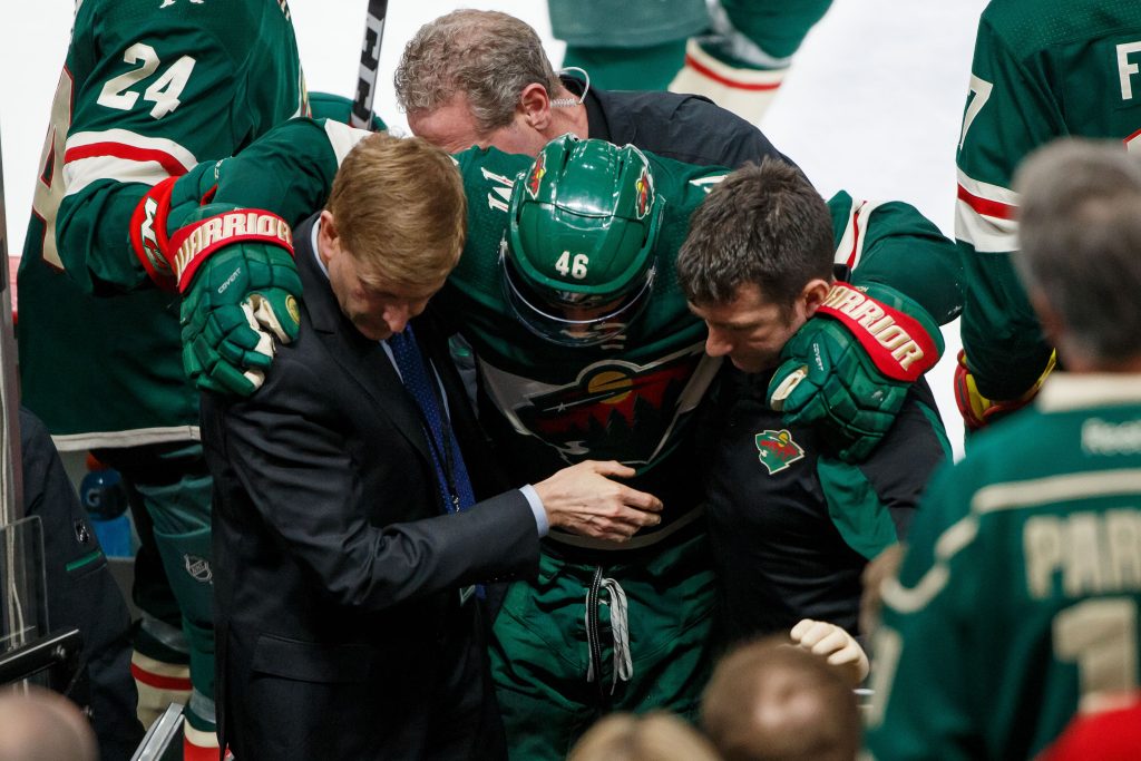 Jared Spurgeon Out Four Weeks With Torn Hamstring