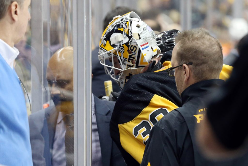 Matt Murray Placed On Injured Reserve