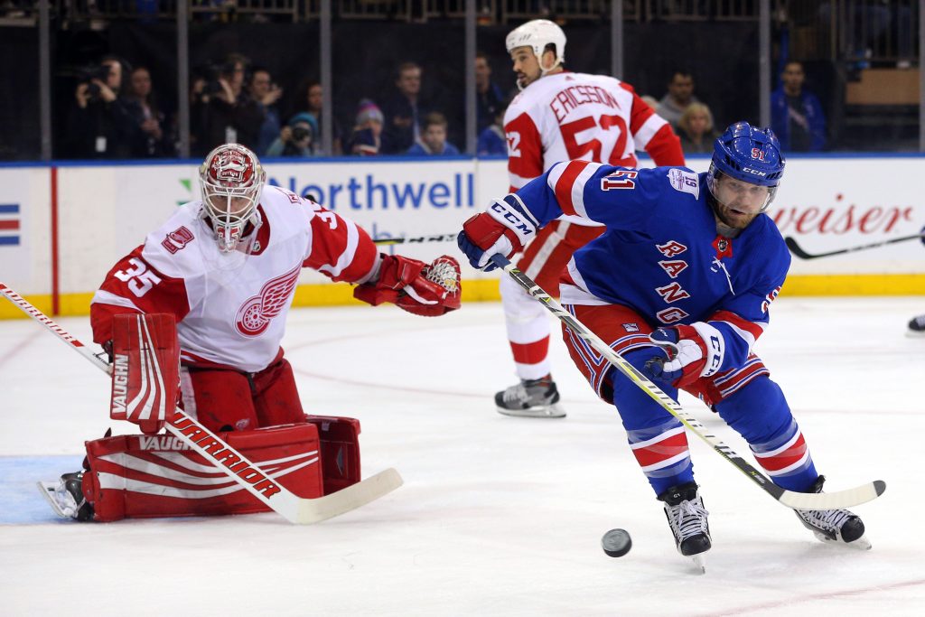 Rangers' David Desharnais Headed to KHL