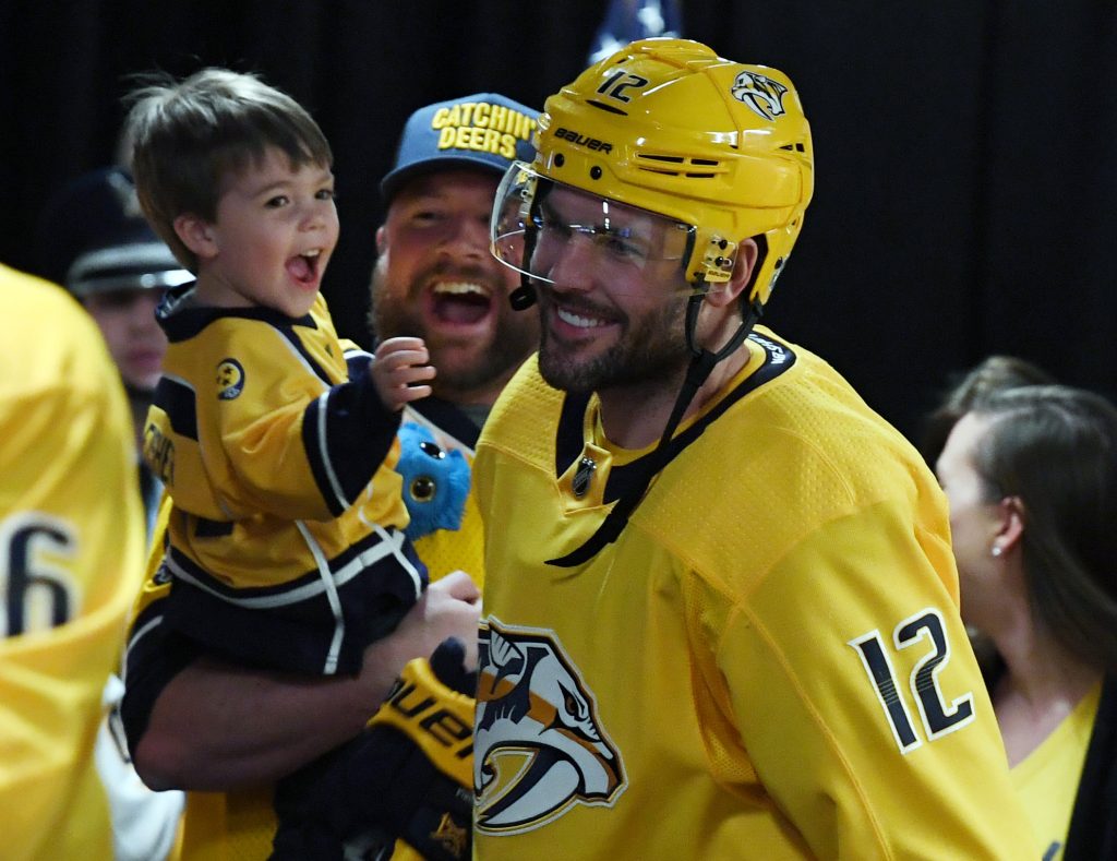 Predators' Mike Fisher Announces Retirement Again