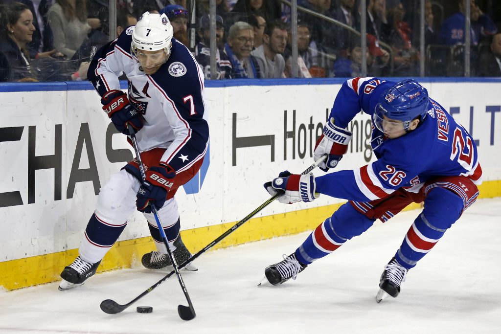 Metropolitan Notes: Johnson, Myers, Rangers