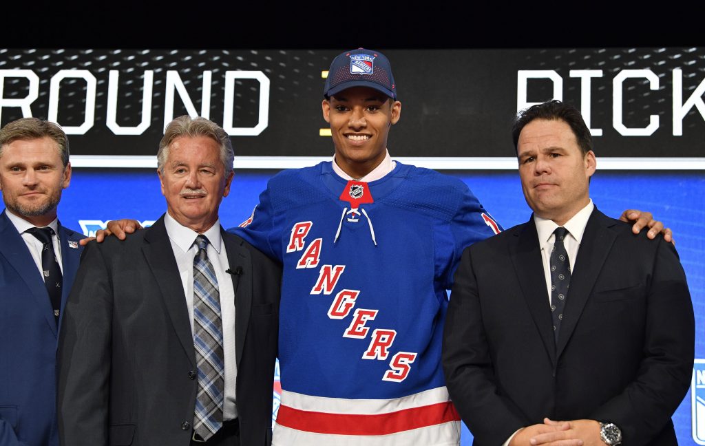 Rangers Sign K'Andre Miller To An Entry-Level Contract