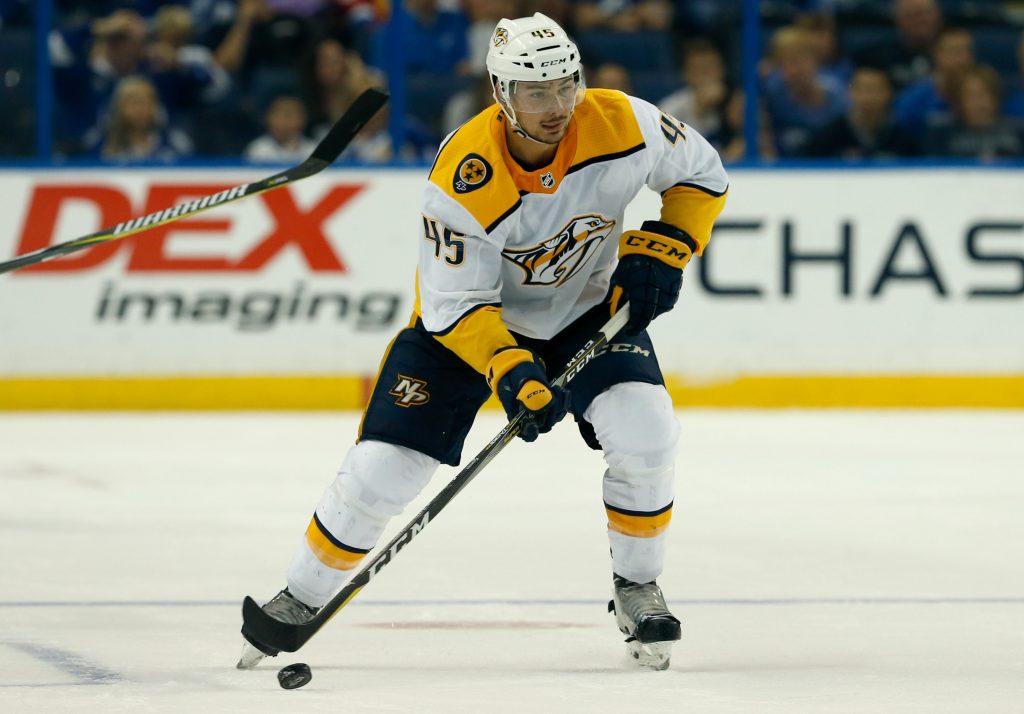 Nashville Predators Extend Alexandre Carrier