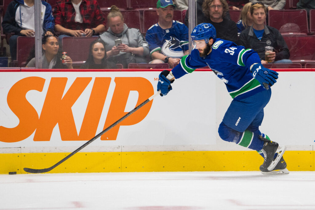 Vancouver Canucks Recall Phillip Di Giuseppe