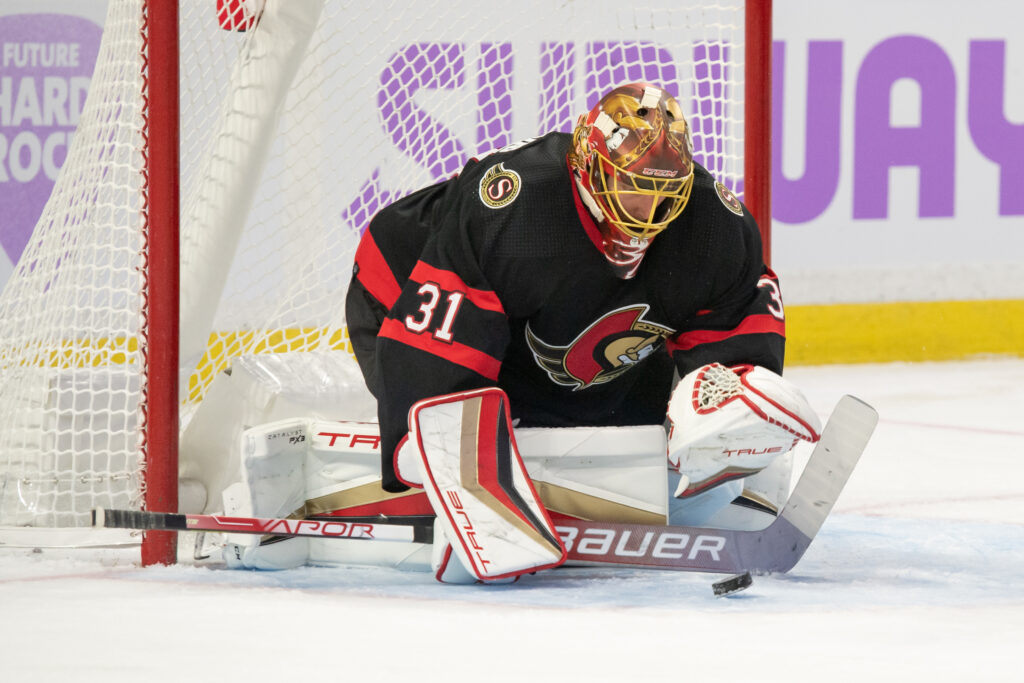 Goalie Notes: Forsberg, Andersen, Hellberg