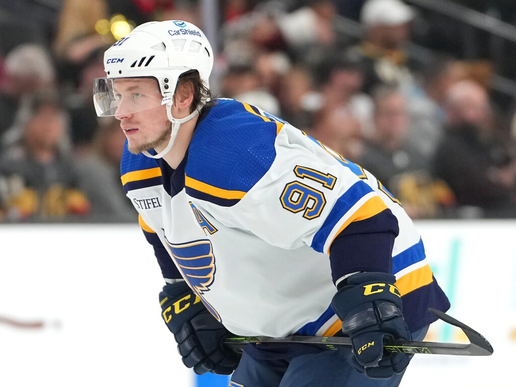 Injury Notes: Tarasenko, Avalanche, Carrier