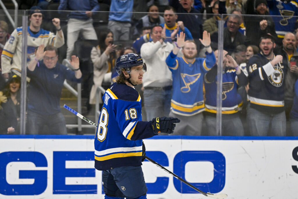 Robert Thomas Back Skating With St. Louis Blues