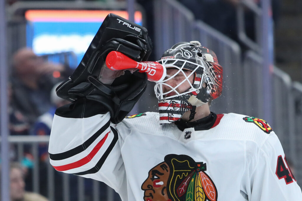Chicago Blackhawks Sign Arvid Soderblom To Two-Year Contract Extension