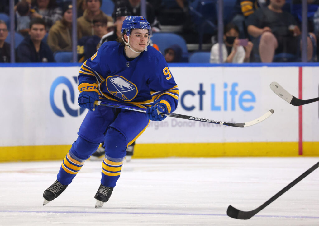 Buffalo Sabres' Zach Benson, Devon Levi Out Day-To-Day