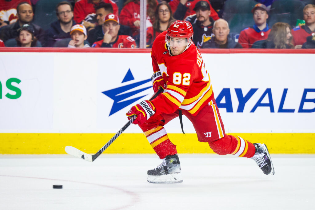 Flames Place Jordan Oesterle On Waivers