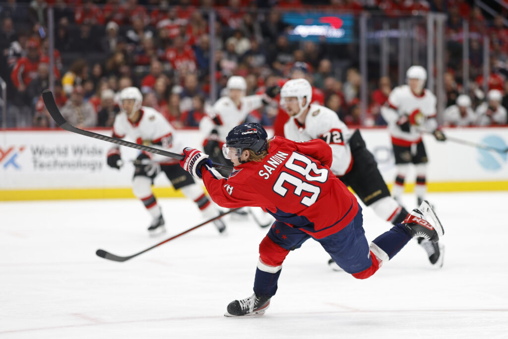 Capitals Sign Rasmus Sandin To Five-Year Extension