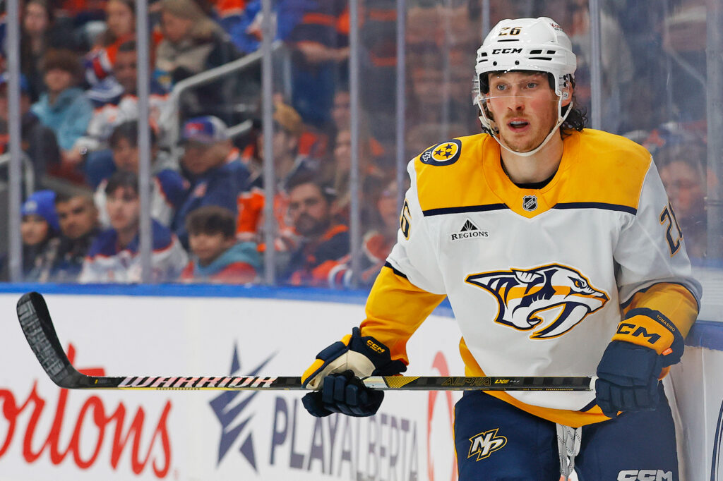 Penguins Acquire Philip Tomasino From Predators