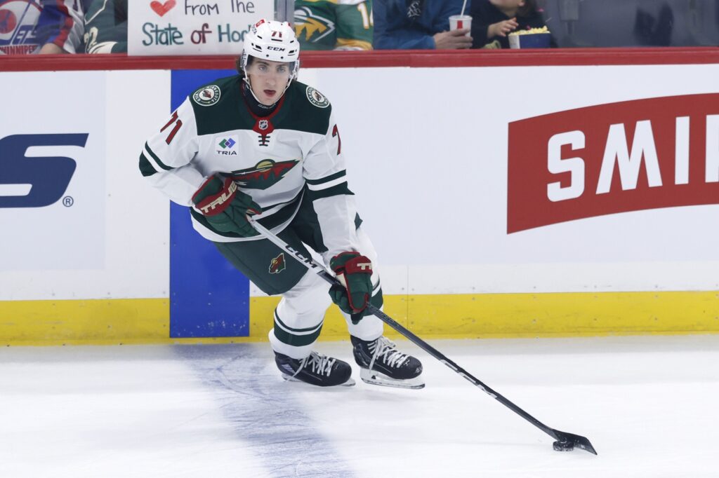 Wild Recall Carson Lambos And Brendan Gaunce