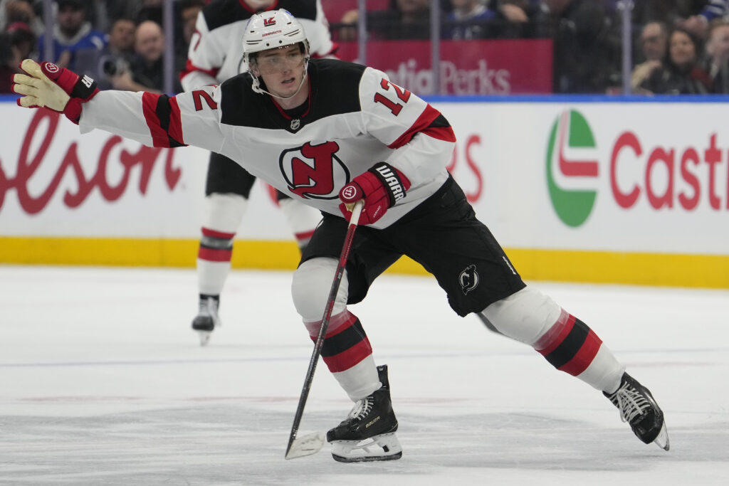 Devils' Cody Glass Out Week-To-Week With Upper-Body Injury