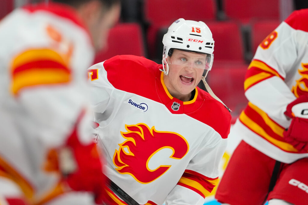 Calgary Flames Recall Dryden Hunt - BVM Sports