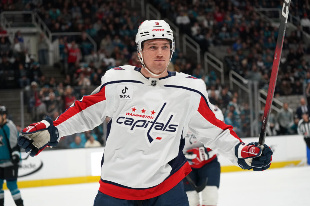 Capitals' Ryan Leonard Out With An Upper-Body Injury