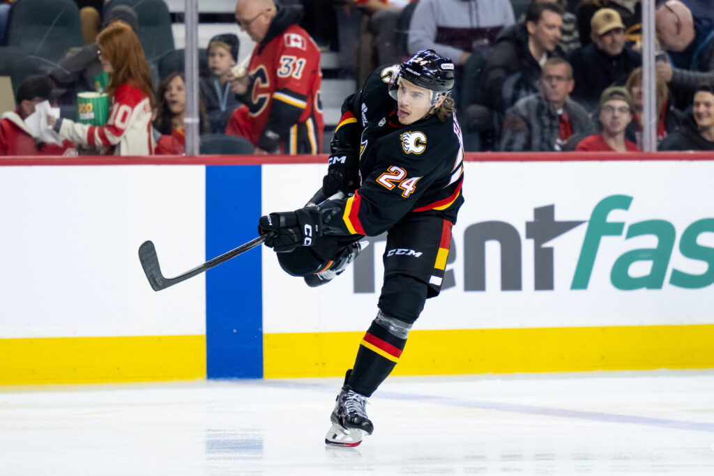 Flames Place Jake Bean On Injured Reserve