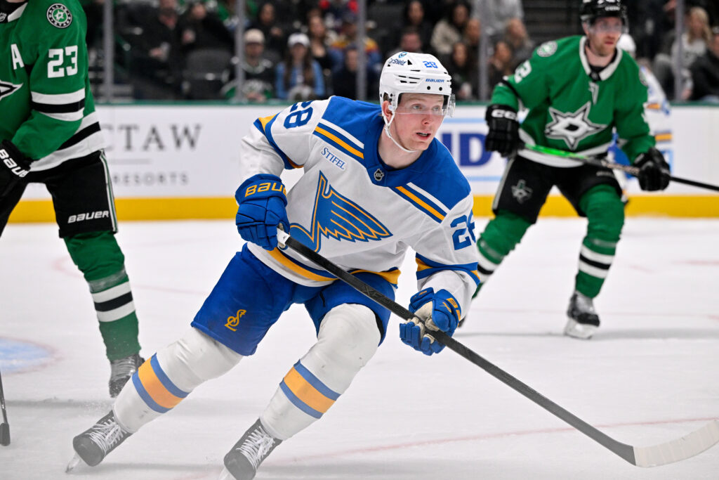 St. Louis Blues Reassign Otto Stenberg – Pro Hockey Rumors